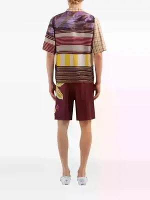 PIERRE-LOUIS MASCIA Panelled Silk Shirt