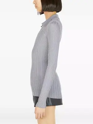 DURAZZI MILANO Ribbed Polo-neck Top