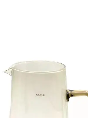 BITOSSI HOME Smoked Glass Pitcher