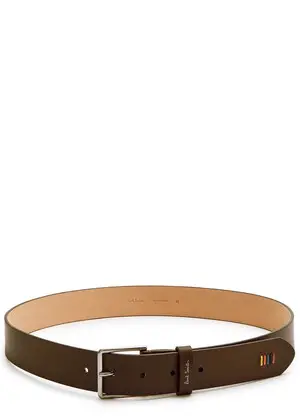 Paul Smith Leather Belt - Brown