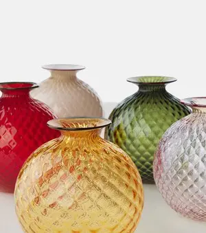 VENINI Monofiori Balloton Murano Glass Vase
