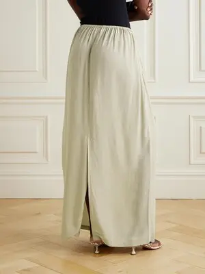 THE FRANKIE SHOP Aeson Jersey Maxi Skirt - Neutrals