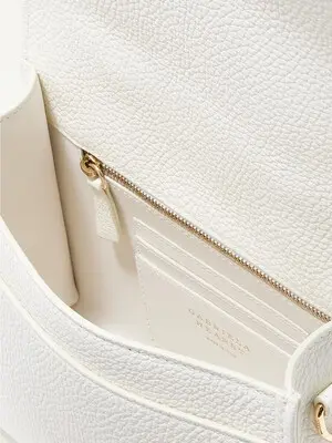 Gabriela Hearst Leonora Small Textured-leather Tote - Neutrals