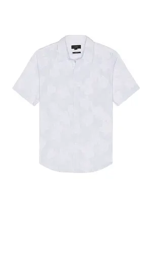 Vince Fil Coupe French Placket Shirt In . Also - Blue