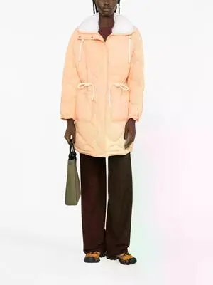 YVES SALOMON Quilted Drawstring-waist Coat
