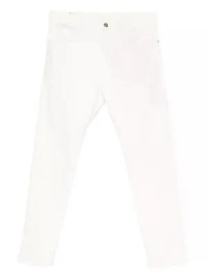 Eleventy Eleventy White Five-Pocket Trousers White