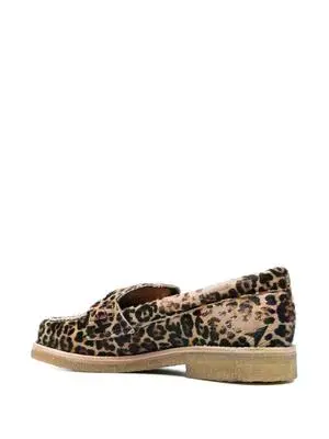 GOLDEN GOOSE Leopard Print Loafers
