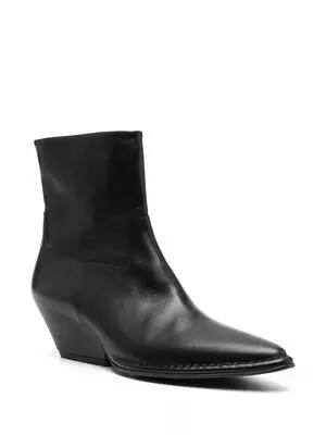 DEL CARLO Calf Leather Ankle Boots