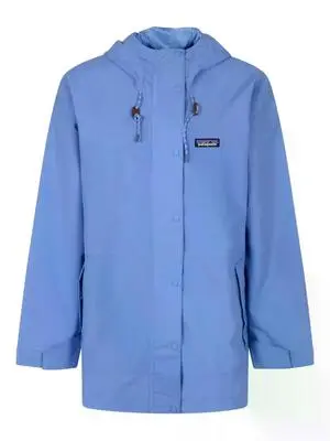 Patagonia Hooded Button-fastening Jacket - Blue
