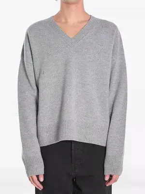 Ami Paris V Neck Sweaters For Men