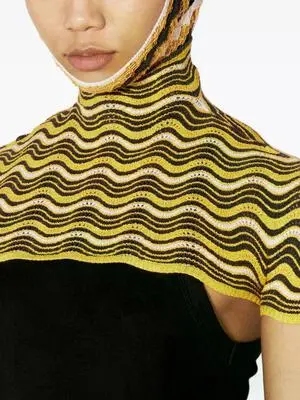 ISA BOULDER Knit Wave Top