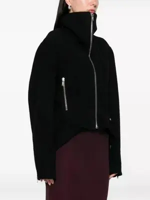 Rick Owens Asymmetrical Zip-front Jacket