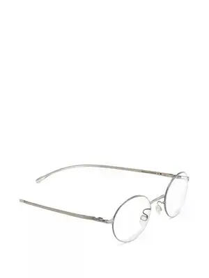 Mykita Emmi Round-frame Glasses - Silver