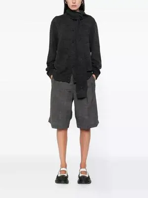 MAISON MARGIELA Buttoned Tie-neck Cardigan