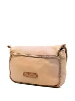 MIALUIS Frayed-edge Chain-strap Cross Body Bag