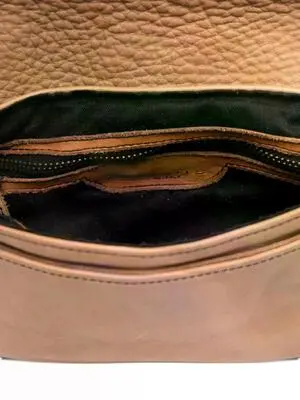 MIALUIS Frayed-edge Chain-strap Cross Body Bag