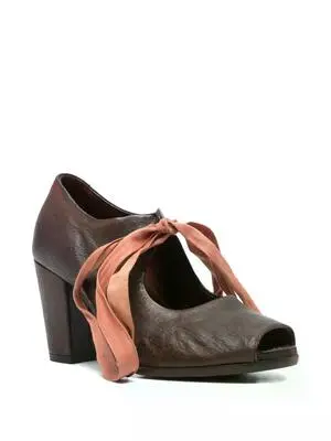 SARTORI GOLD 70mm Peep-toe Pumps