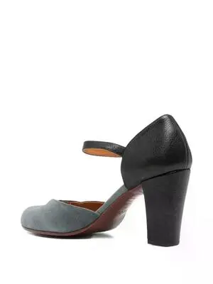 Chie Mihara Nica Leather Ankle Strap Pumps