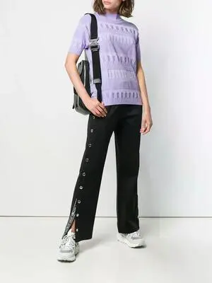 Michael Kors Metallic Button Trousers