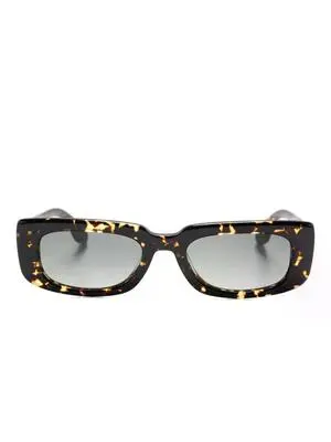 GIGI STUDIOS Thrive 017 Rectangle Sunglasses - Brown