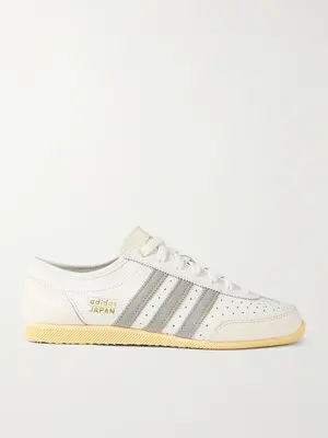 ADIDAS ORIGINALS Japan Decon W Perforated Leather Sneakers - Neutrals