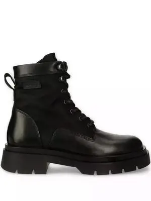 Gant Leather Lace-up Boots - Black