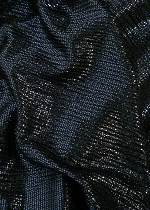 LUXE DE VALENTINA Lido Metallic Jersey Tank