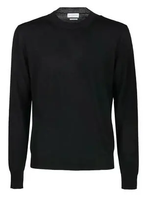 BALLANTYNE Ballantyne Knitted Jumper Black