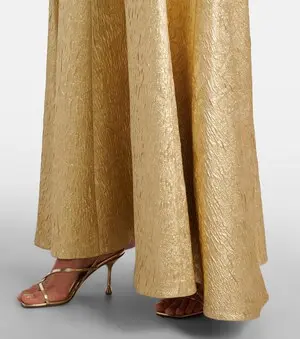EMILIA WICKSTEAD Malinda Metallic Cloqué Gown