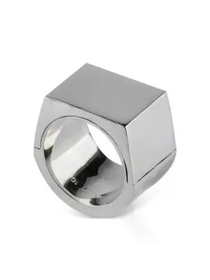 PARTS OF FOUR Sistema Sterling Ring - Silver