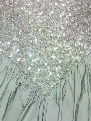 ROTATE BY BIRGER CHRISTENSEN Sequin-embellished Bubble Hem Mini Dress