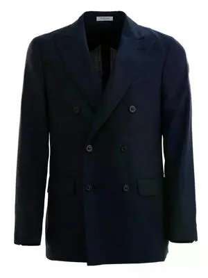 Boglioli Double-breasted Pocket-detail Blazer
