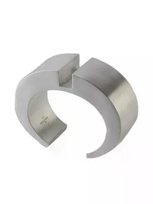 PARTS OF FOUR Sterling Crescent Rift Bracelet - Silver