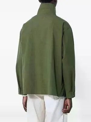 MARGARET HOWELL Stand-collar Half-zip Jacket