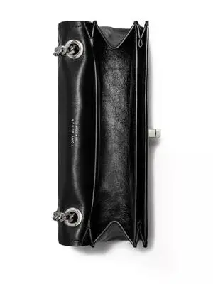 Tory Burch Kira Turnlock Shoulder Bag - Black