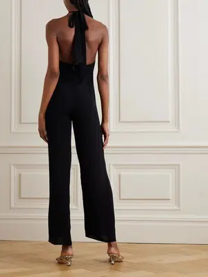 Rixo Shana Halterneck Jumpsuit
