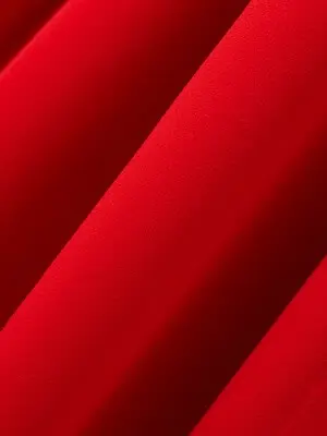 Solace London Illona Crepe Halterneck Gown - Red