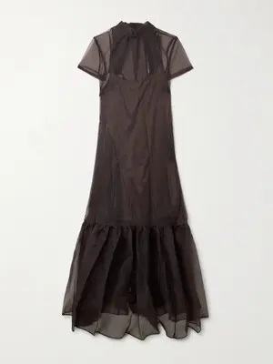 Staud Sheer Evening Dresses