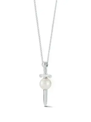 Mateo Sword Pearl Necklace
