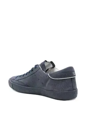 Philippe Model Philippe Model Paris Prsx Suede Sneakers Blue