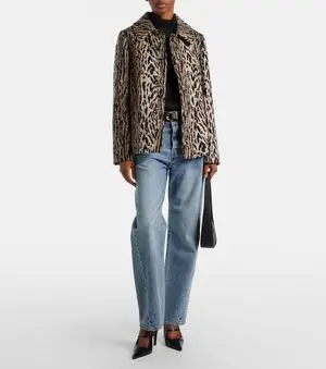 Rixo Leila Leopard-print Jacket - Multicoloured
