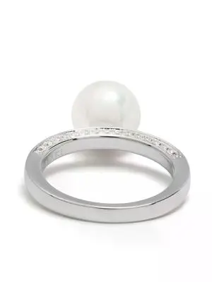 TASAKI 18kt White Gold Akoya Pearl And Diamond Ring