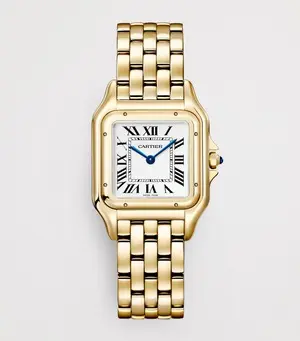 Cartier Panthère De Yellow Gold Watch - Silver