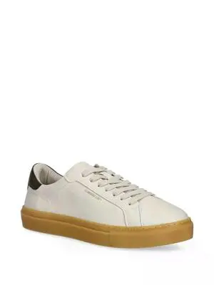 Flamingos Name Leather Sneakers