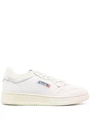 AUTRY Medalist Low-top Shearling Trimmed Sneakers