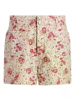 Cinq À Sept Dorothea Floral-print Shorts