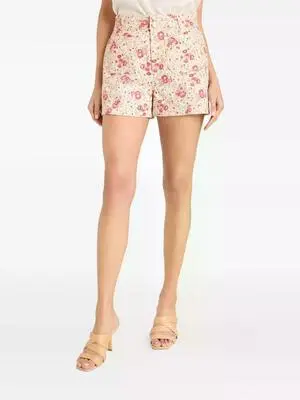 Cinq À Sept Dorothea Floral-print Shorts