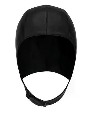 Saint Laurent Leather Helmet Hat