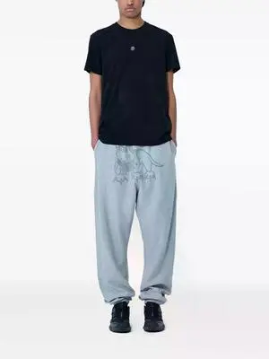 CHITÈ Graphic-print Cotton Track Pants