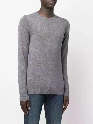Emporio Armani Fine-knit Cashmere Jumper - Grey